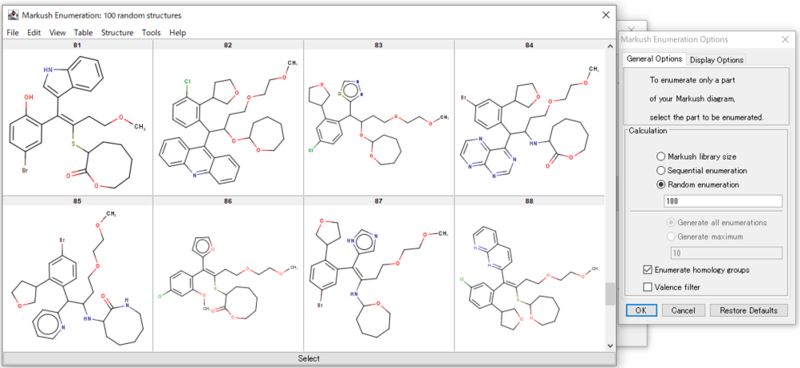 誘導体の構造を生成する｜パトコア株式会社